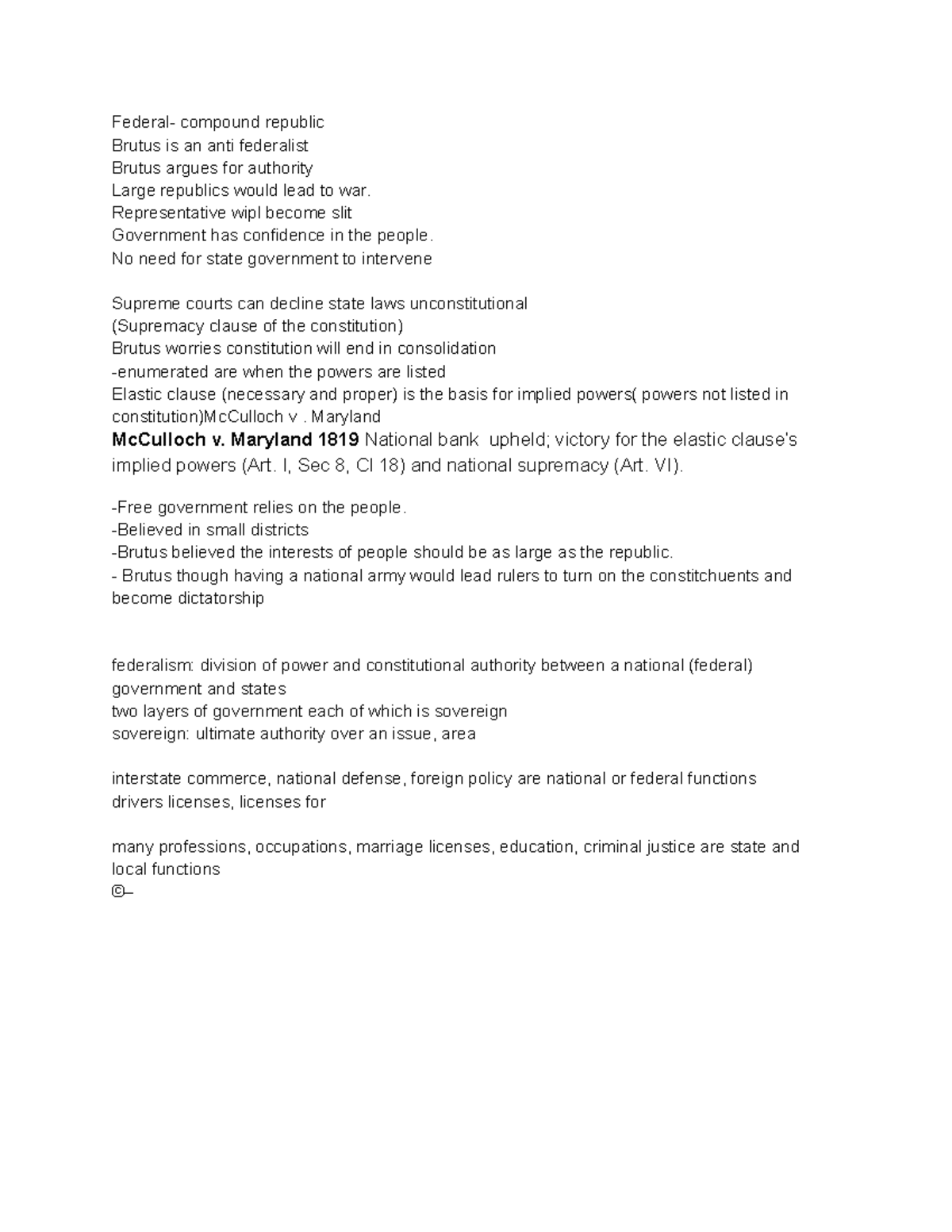 POL 1101 Notes 10 25 22 - Key Political Terms for study review ...