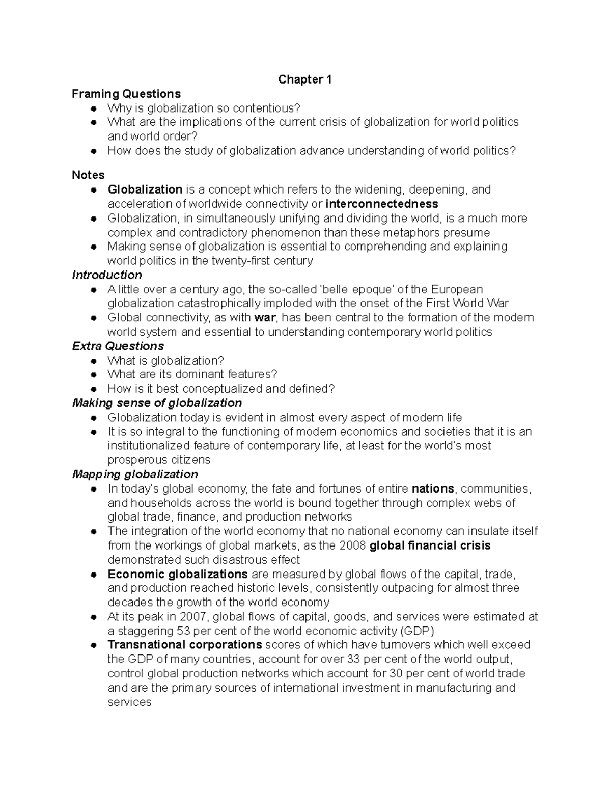 Chapter 1 + 2 - Scott Siegel - Chapter 1 Framing Questions Why is ...