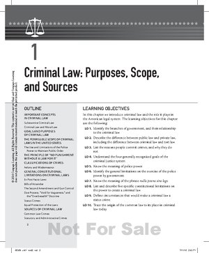 Criminal law chapter 2 jurisdiction notes - Chapter 2 Jurisdiction ...