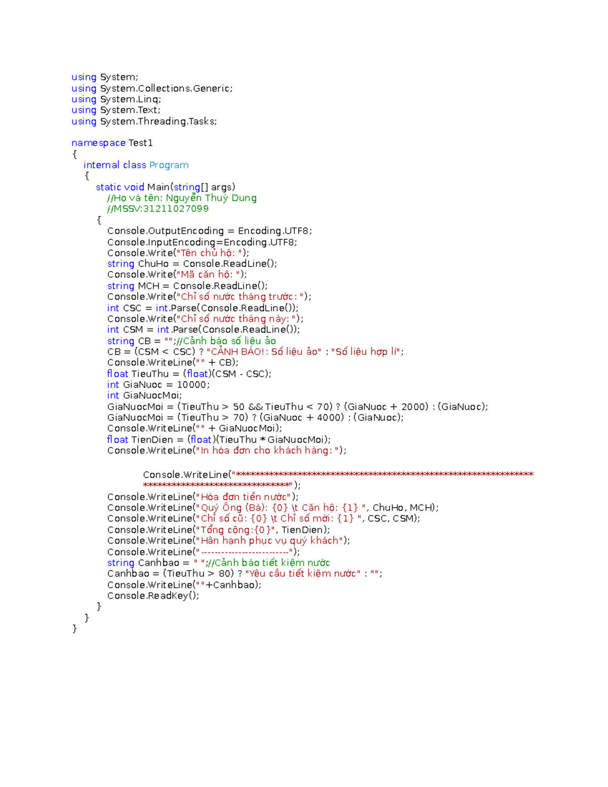 Test1 - no description - using System; using System.Collections; using ...