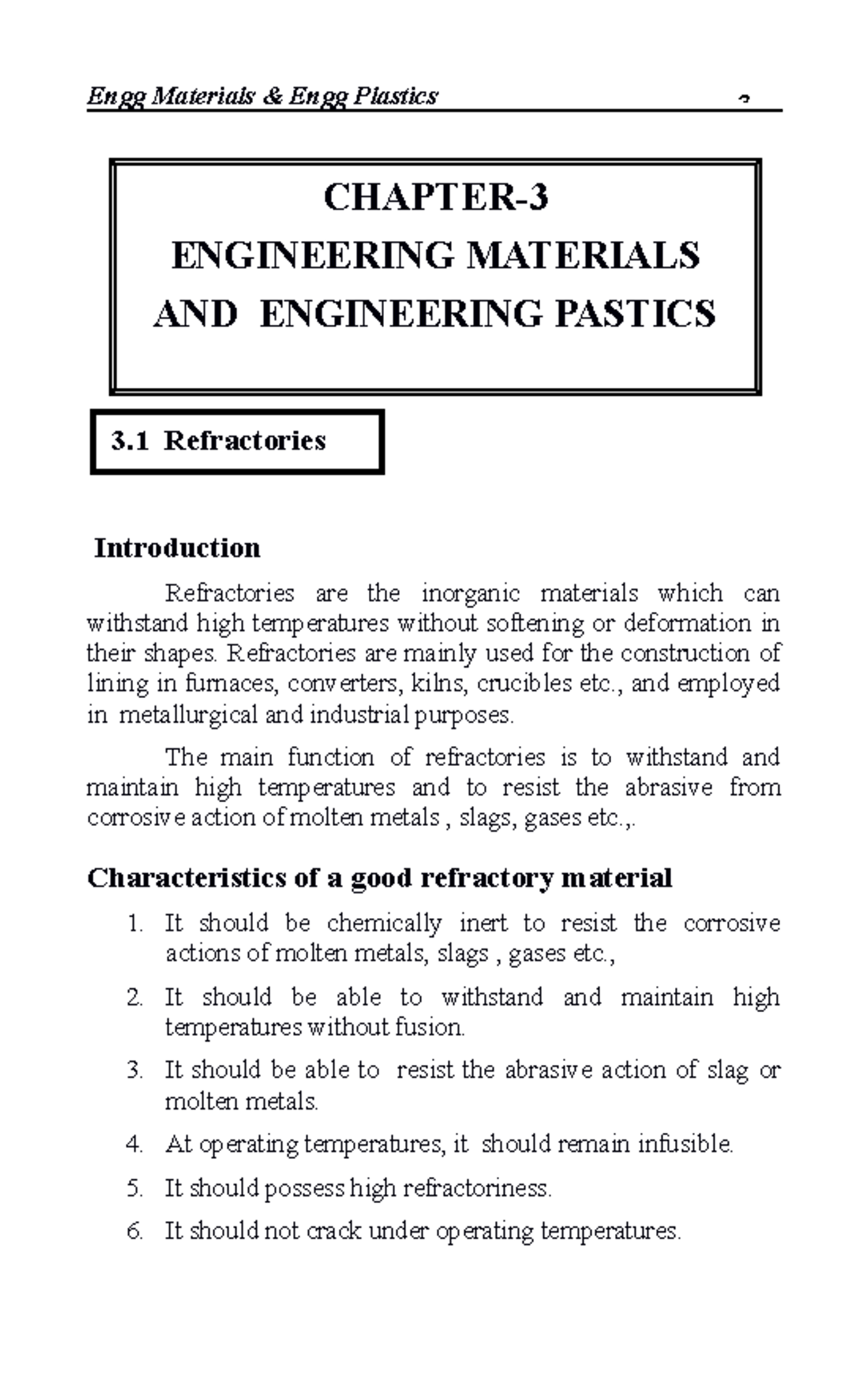 2010 chapter-3enggmaterials Enggplatsics - Engg Materials & Engg Plastics Introduction - Studocu