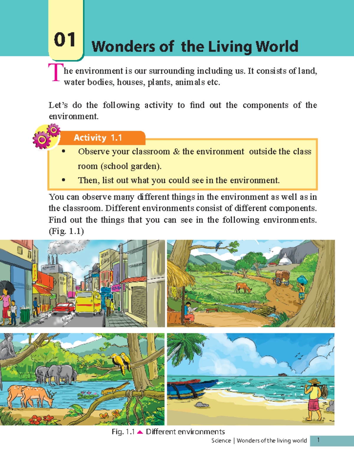 Chap 1 - Lecture notes 1 - 01 T Wonders of the Living World he ...