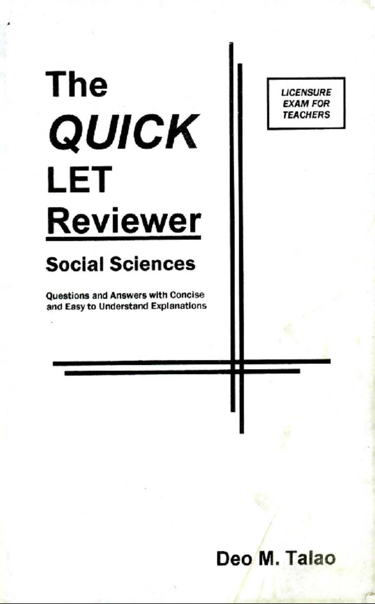 Scribd - none - The QUICK LET Reviewer Social Sciences Questions and ...