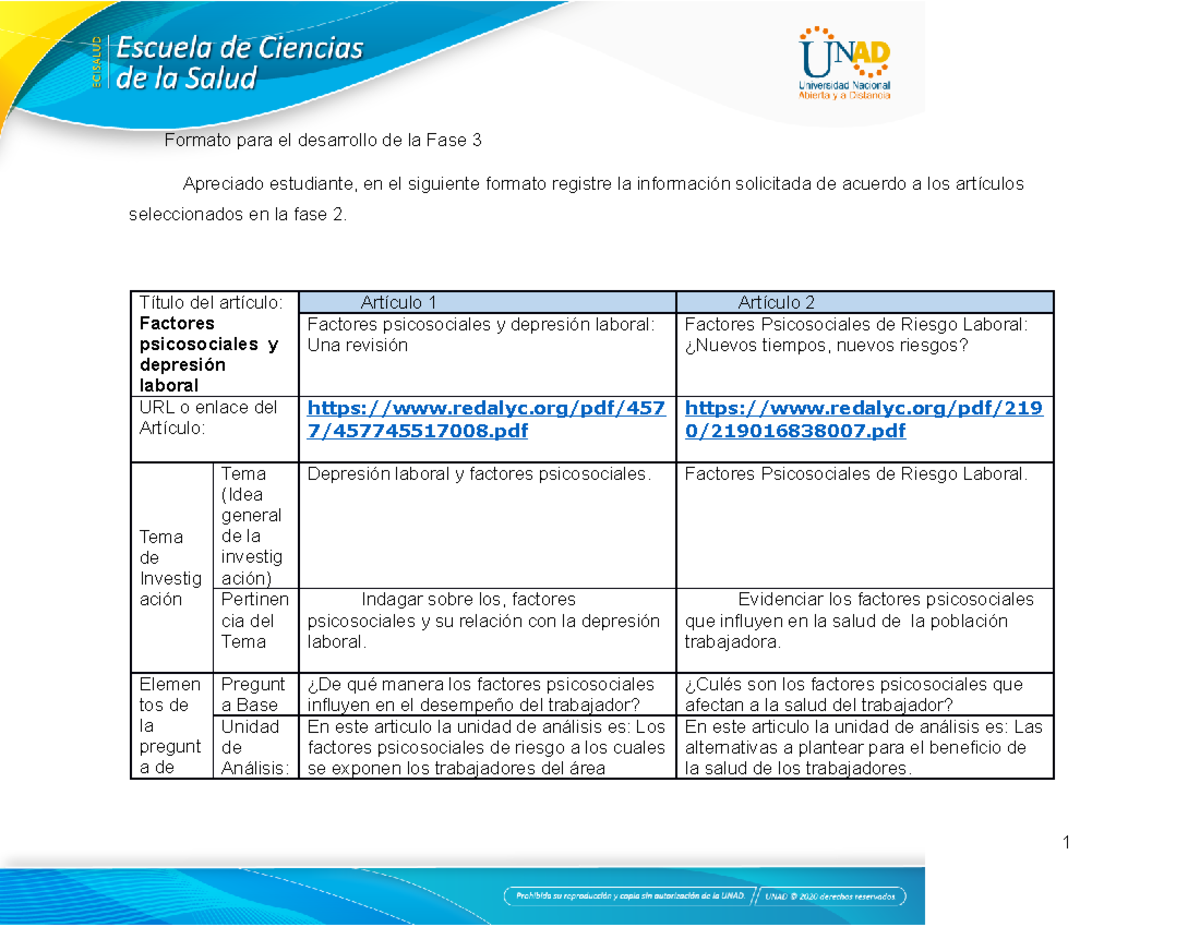 Fase 3 Análisis Grupo 150001 1092 - Formato para el desarrollo de la ...