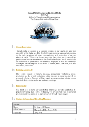 CUHK - 香港中文大學 - StuDocu