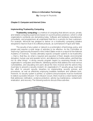 Chapter 2 Introduction to Ethics Introduction - Ethics for the ...