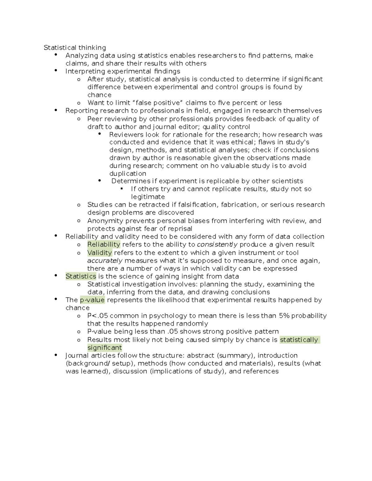 Statistical Thinking Steven Barnhart Statistical Thinking Analyzing Data Using Statistics