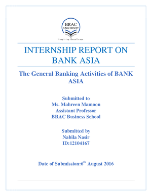 Jamuna Bank Ratio Analysis - ####### Internship Report ####### On ...