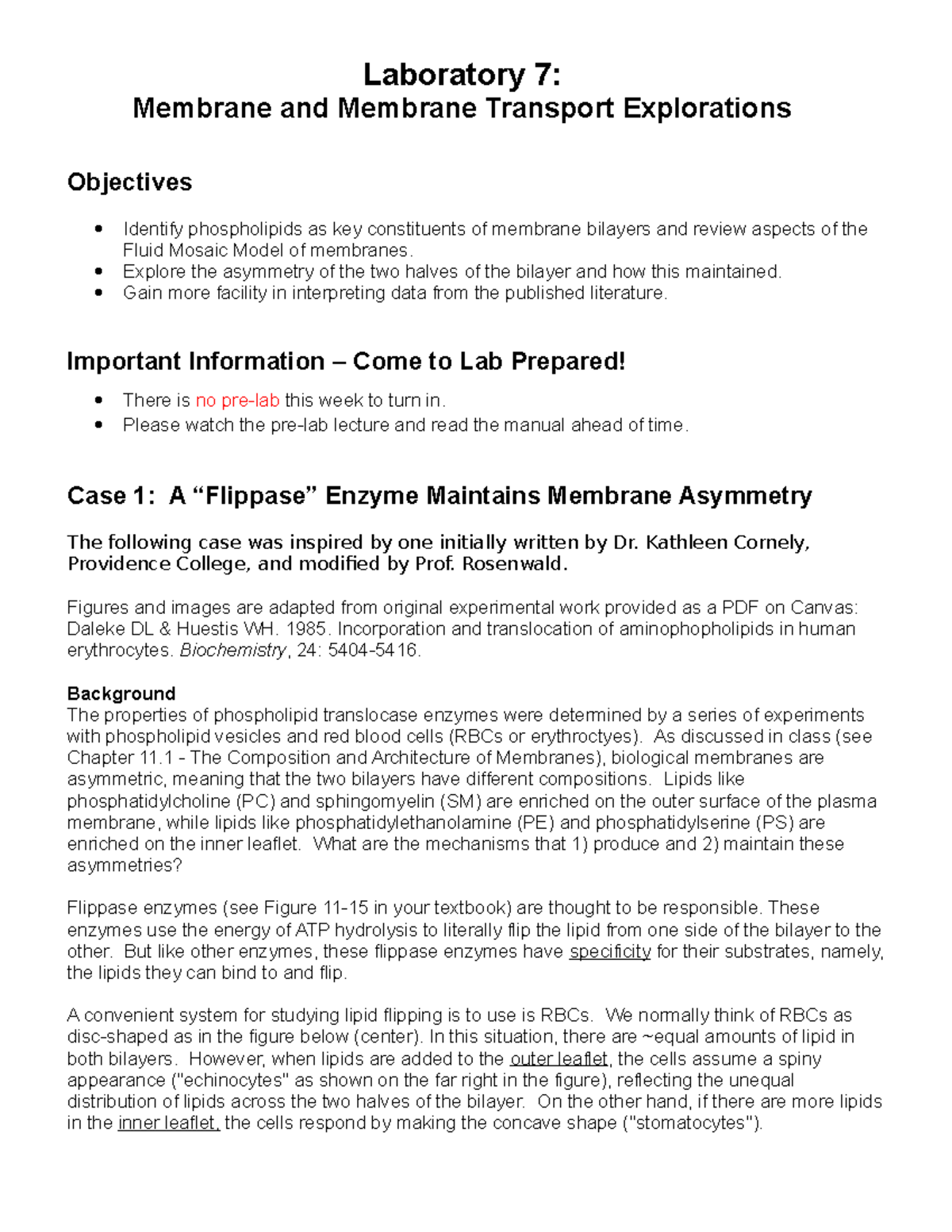 S21 Lab 7 Manual - Laboratory 7: Membrane and Membrane Transport ...