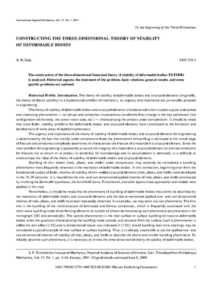 Algorithm and Axial Symmetries - 269 Master/slave algorithm for contact between deformable ...