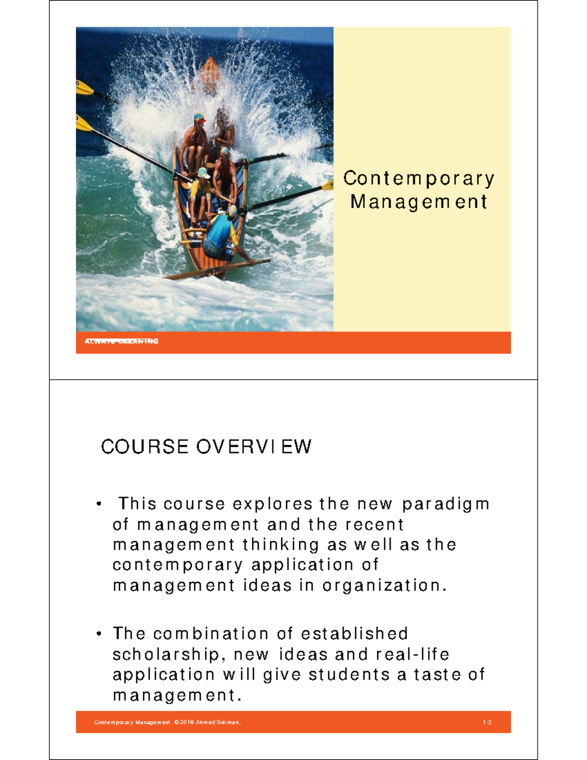 Contemporary Management Principles (2018 ) Group B lect3 4 - Co n t e m ...