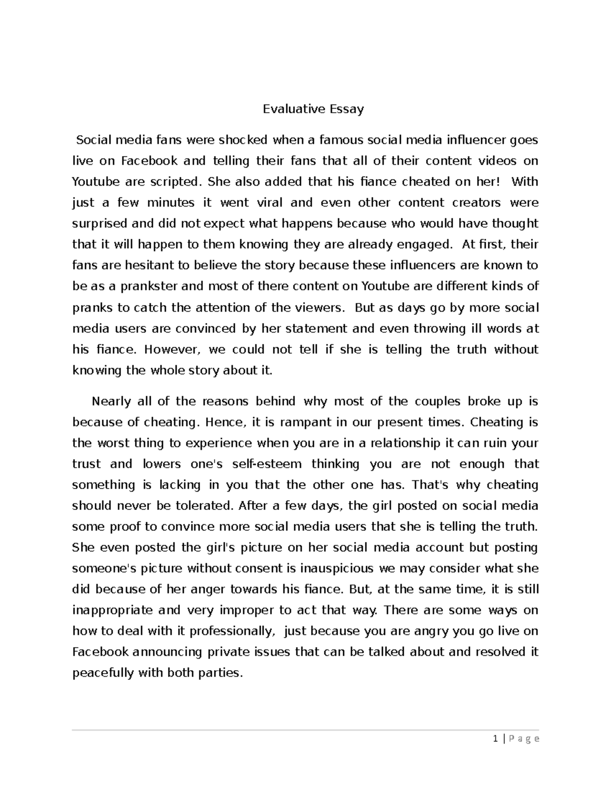 Evaluative Essay Evaluative Essay Social Media Fans Were Shocked When evaluative-essay-evaluative-essay-social-media-fans-were-shocked-when