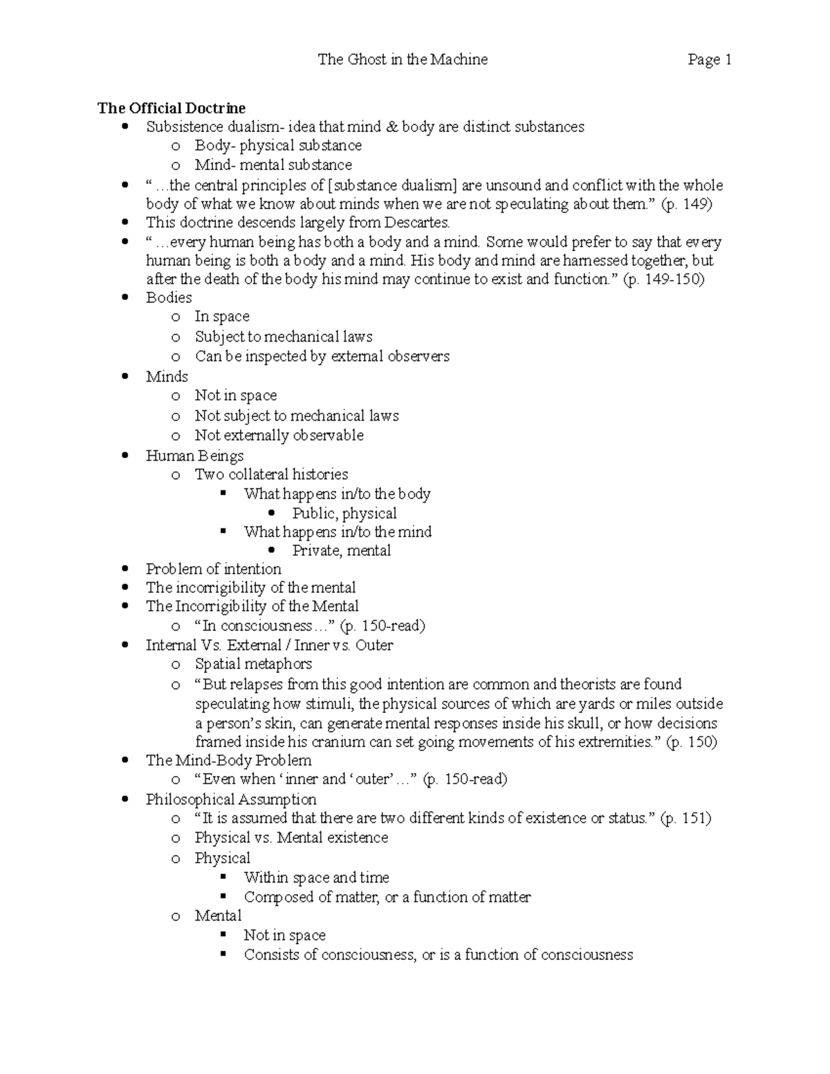 The Ghost in the Machine - The Ghost in the Machine Page 1 The Official ...