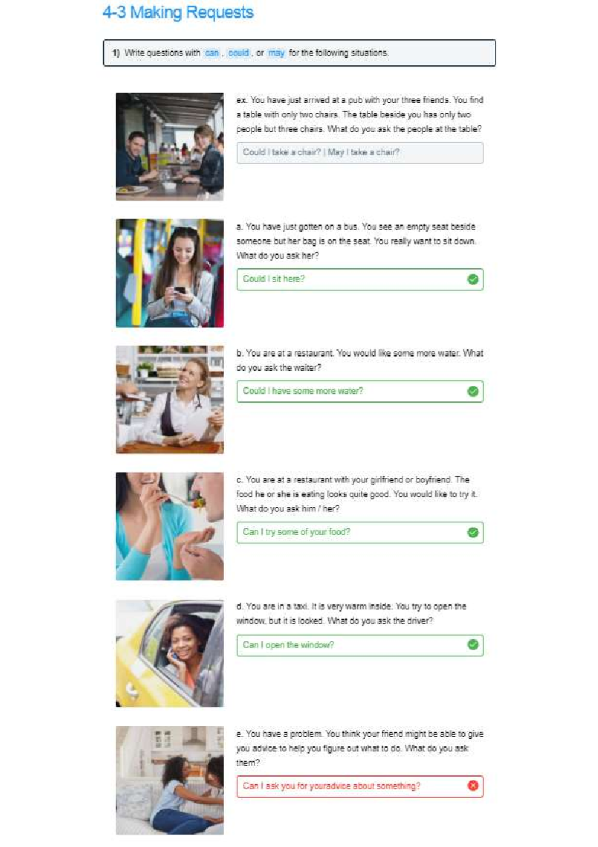 Captura 1 - 4-3 Making Requests - Inglés VI - Studocu