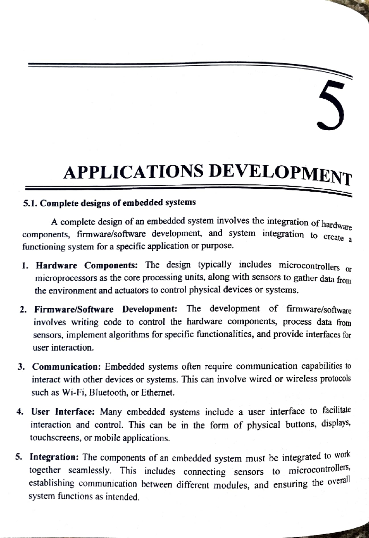 EIOT UNIT 5 - Embedded Systems and IoT for Anna University Affiliated Colleges - 5 APPLICATIONS ...
