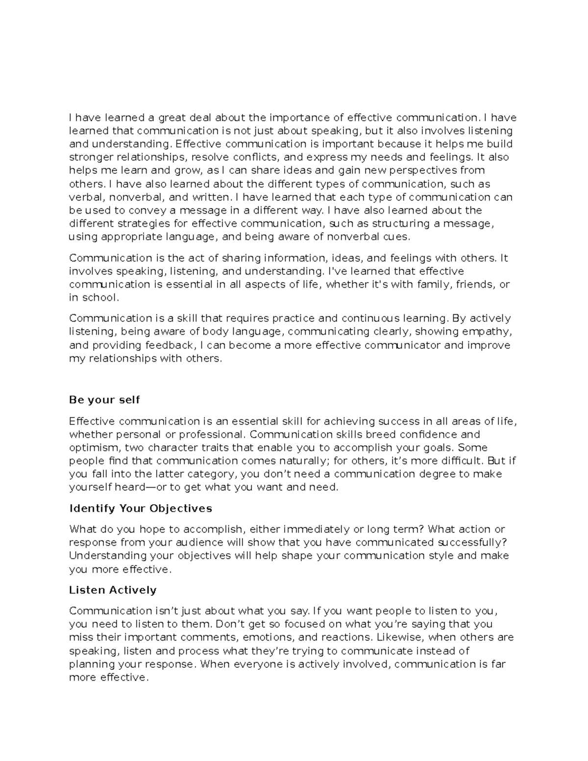 Video Reflection 1 - What have you learned from the discussion? How can ...