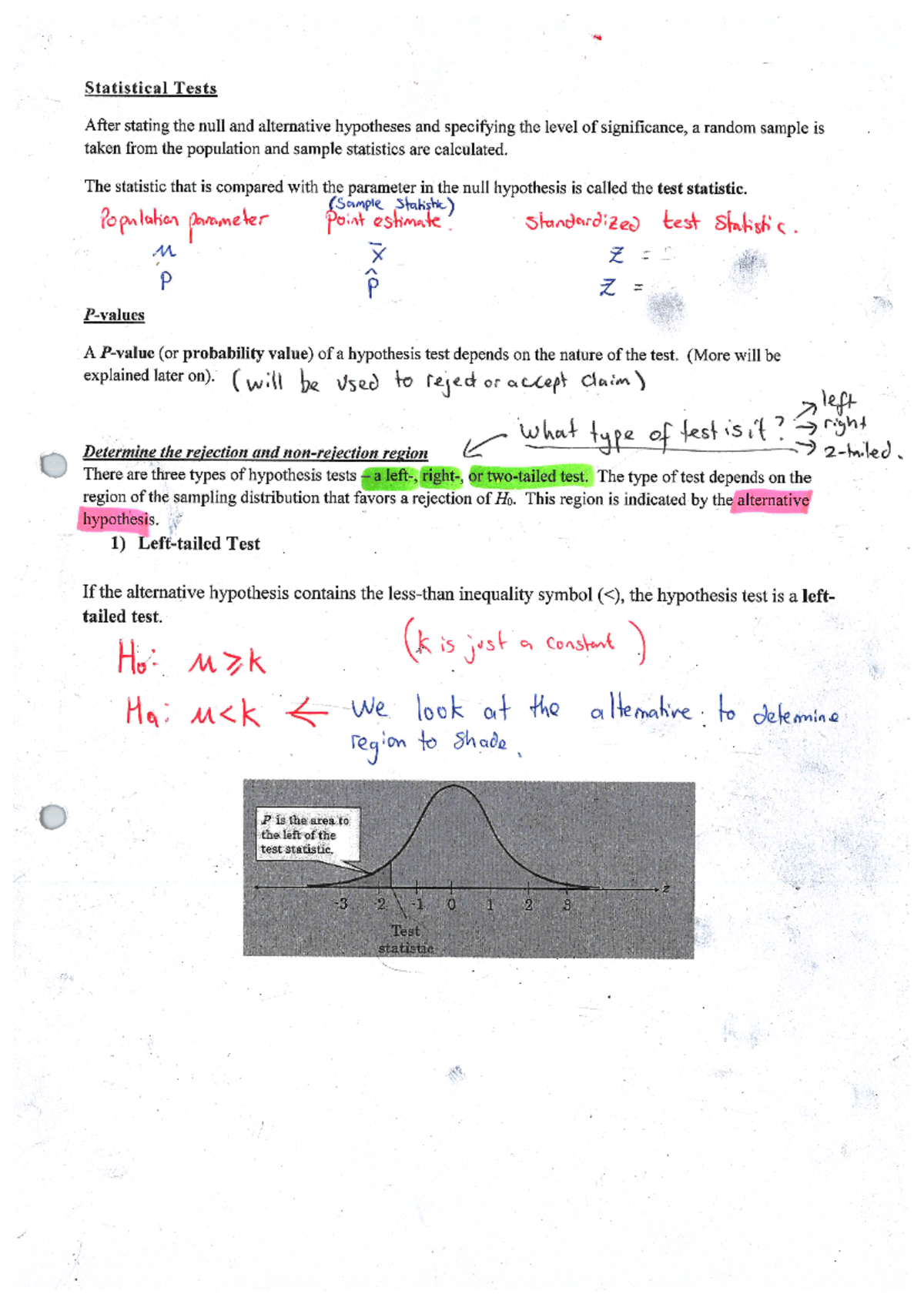 Lecture 18 Hypothesis 6th April - introduction to statics for Eng. and ...
