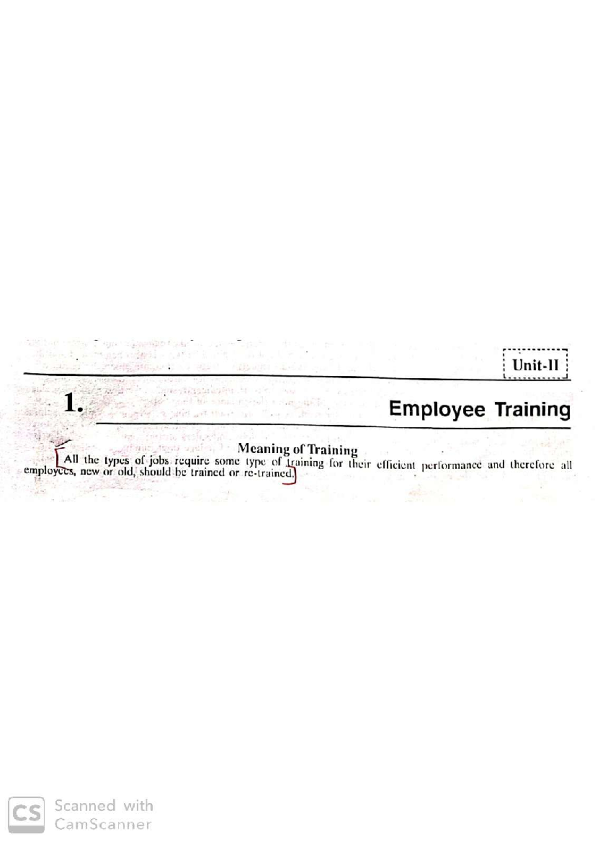 Unit 2 - Employee Training - Financial management, corporate finance ...