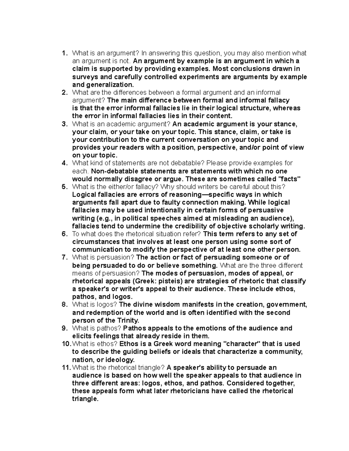 What is an argument - njkhhlh/bjlv - What is an argument? In answering ...