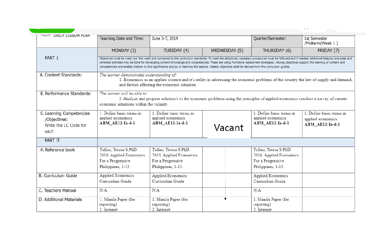 Eco dlp1 - dlp economics - Operation Management 3 - Studocu