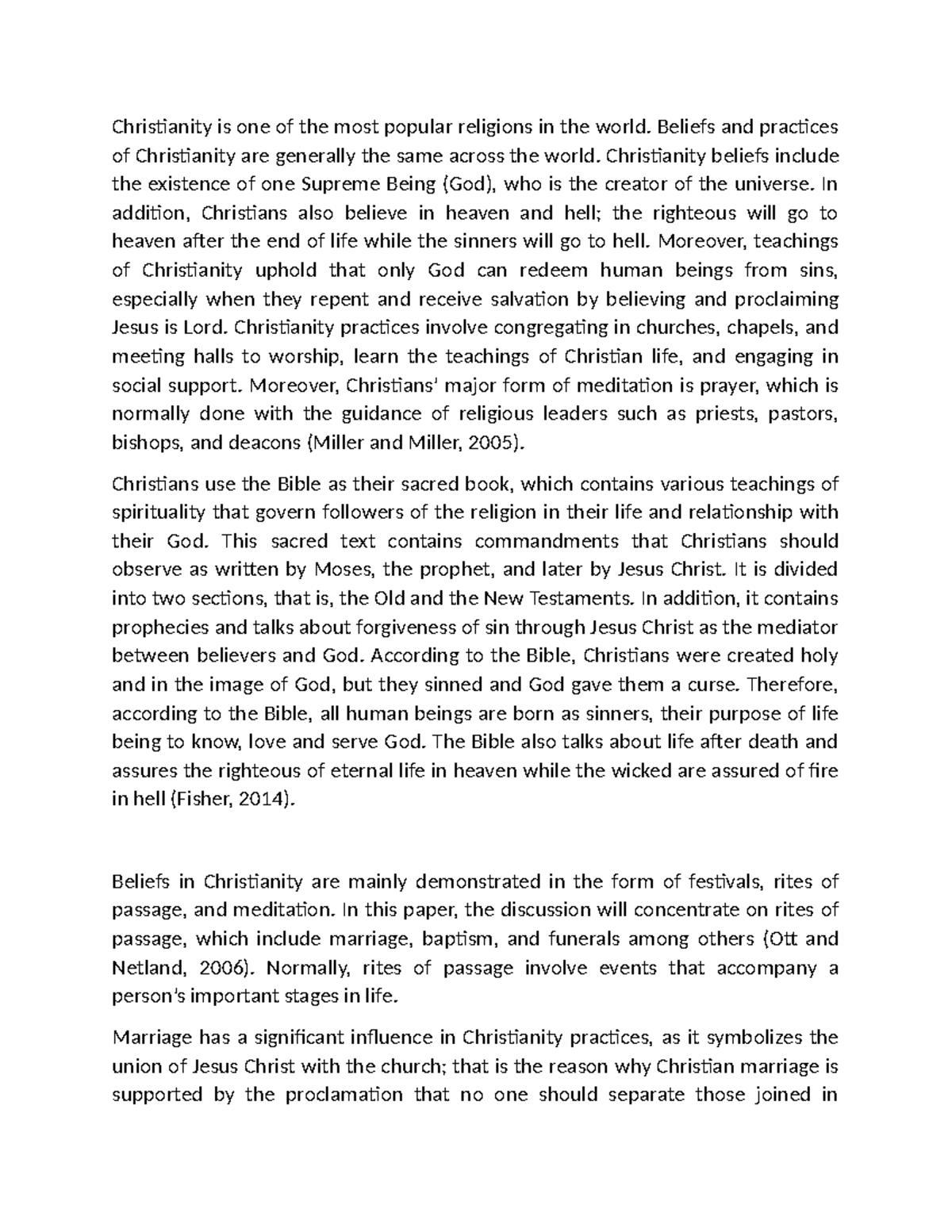 Christian beliefs - Christianity is one of the most popular religions ...