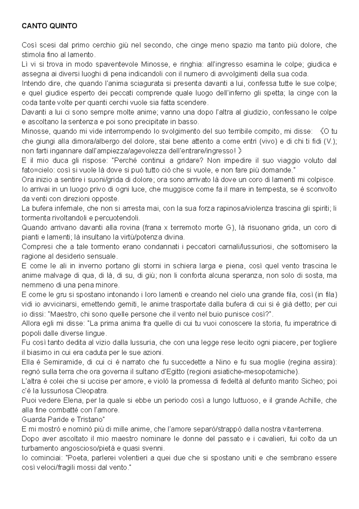 Quinto Canto Inferno Testo E Parafrasi at Madeline Davis blog Quinto Canto Inferno Testo E Parafrasi at Madeline Davis blog