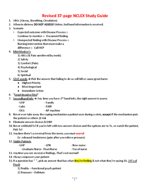 BLS Notes - Scene Safety, Responsiveness and Assessment: Scene Safety ...