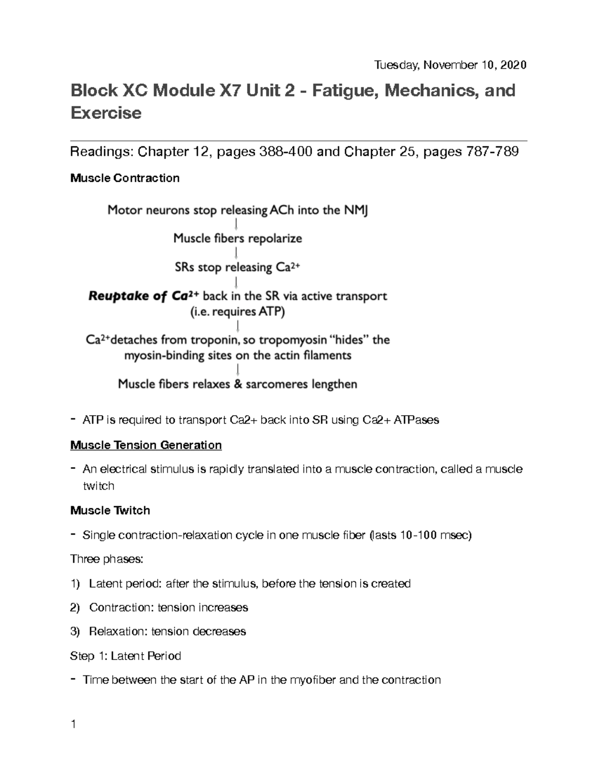 XC X7 Unit 2 - Lecture notes Block XC - Block XC Module X7 Unit 2 ...