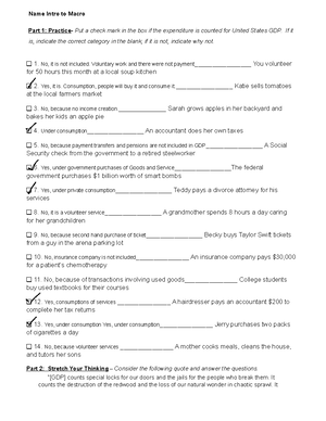 Week 5 HW Limitations of GDP - Name Intro to Macro Part 1: Practice ...