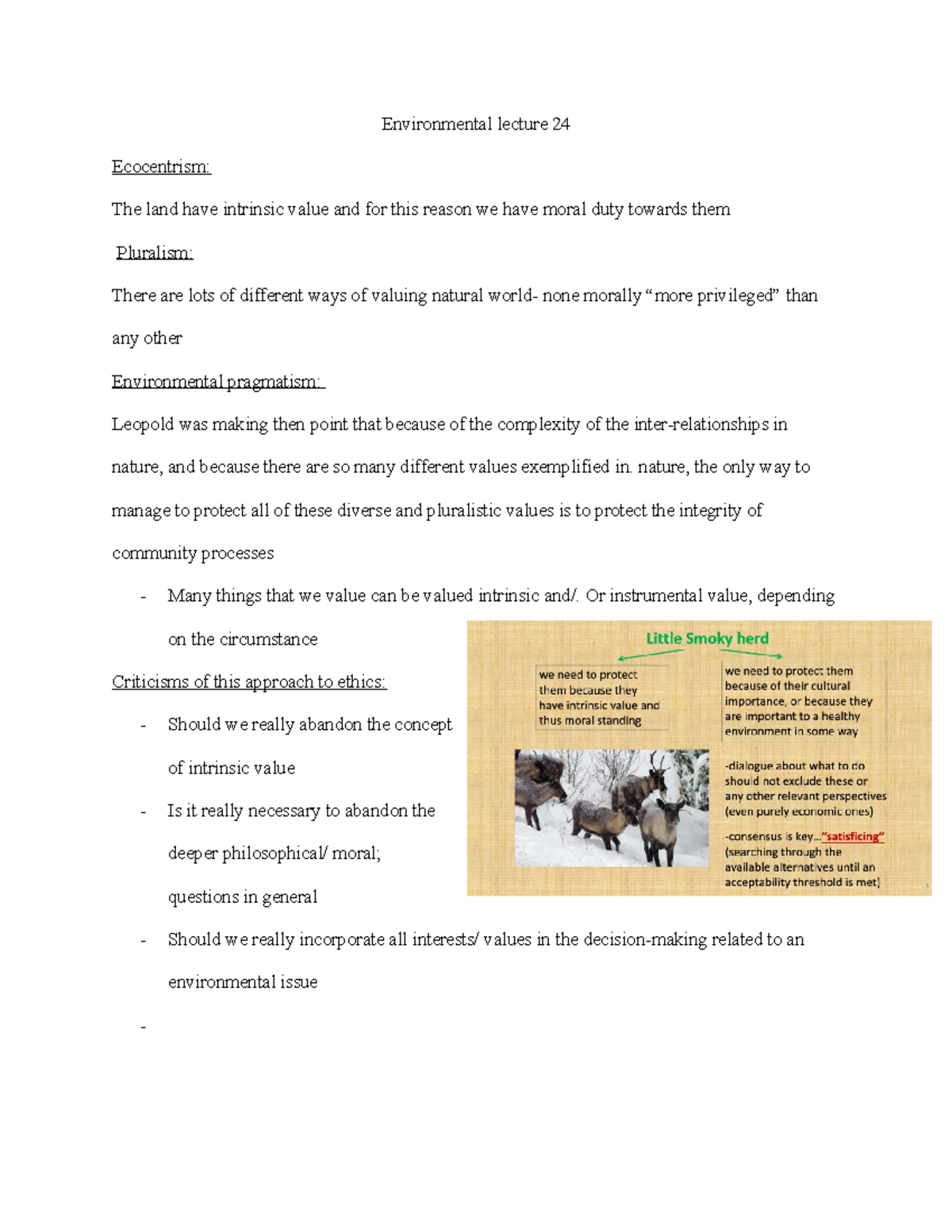 Environmental lecture 24 lecture notes - Environmental lecture 24 ...