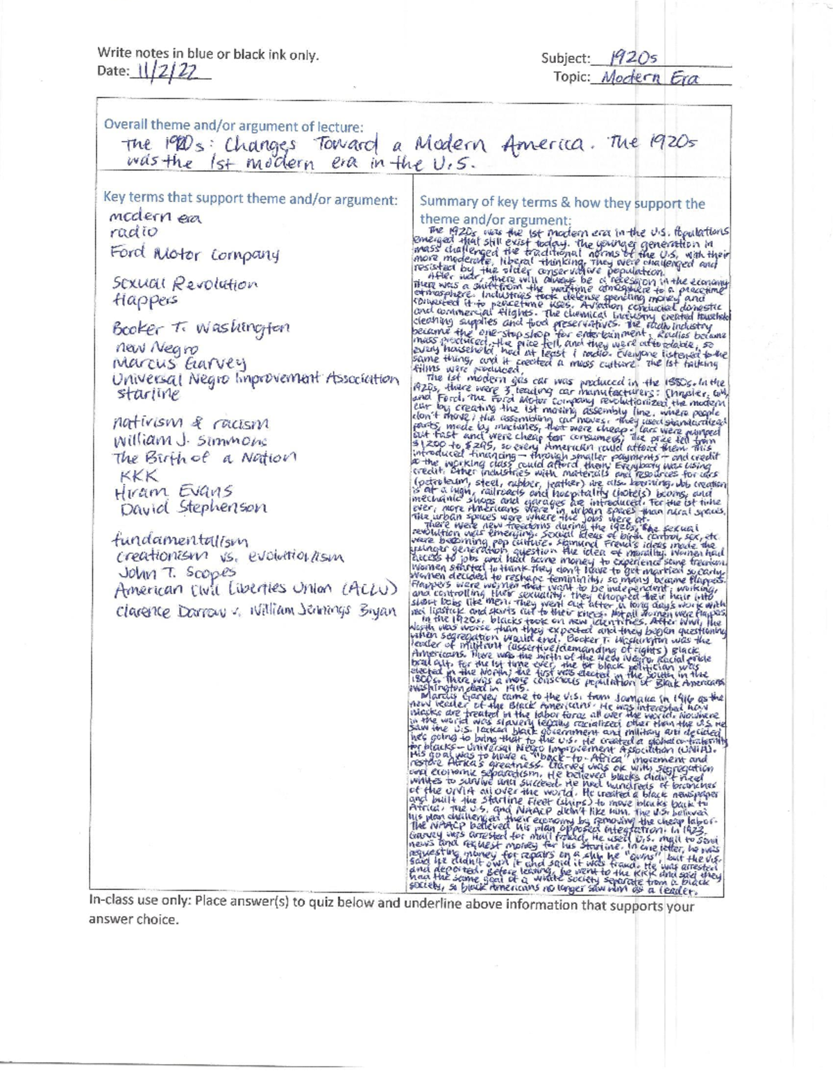 Scan0049 part 20 part 2 - The 1920s: Changes Toward a Modern America ...