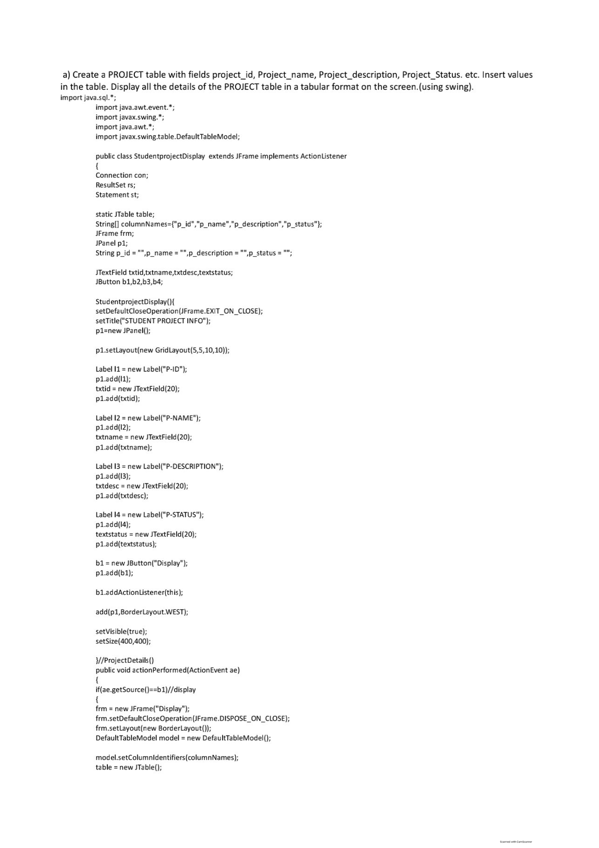 Assjava 3 - Advance Java - Studocu