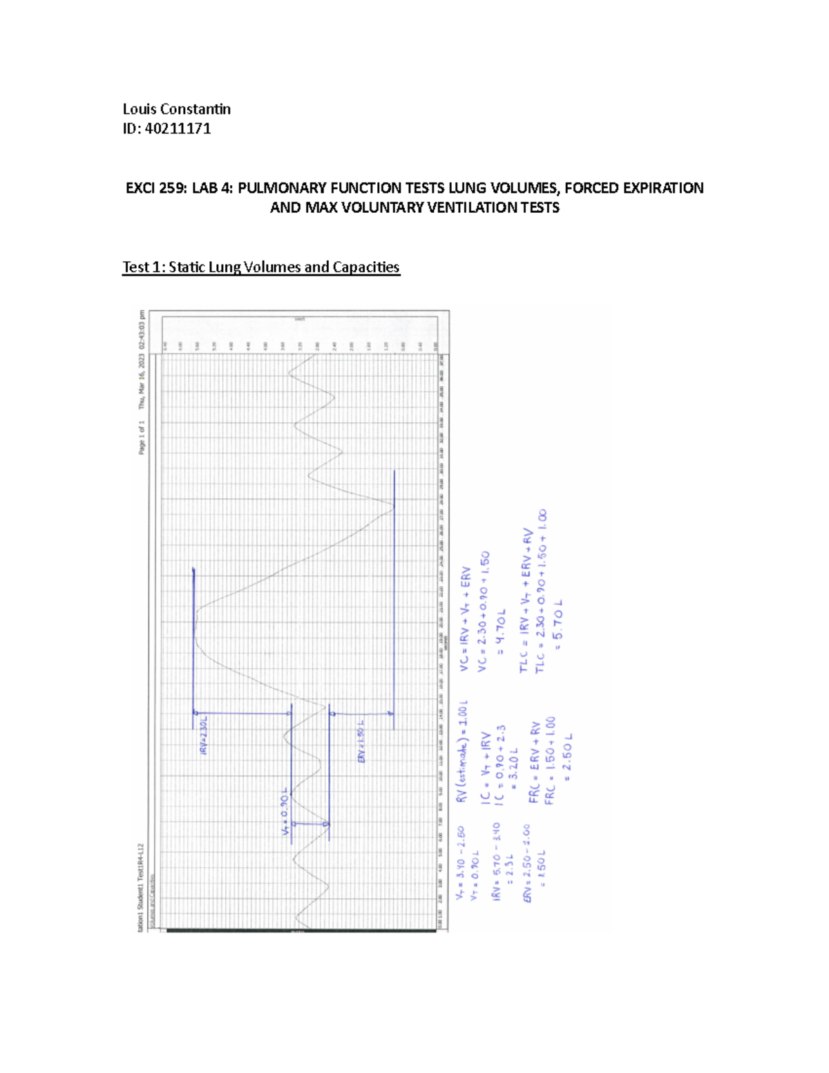 EXCI 259 Lab #4 - Lab - Louis Constan+n ID: 40211171 EXCI 259: LAB 4 ...
