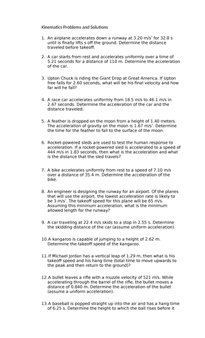 Sample projectile problems - Projectile Motion Problems 1.. A bullet ...