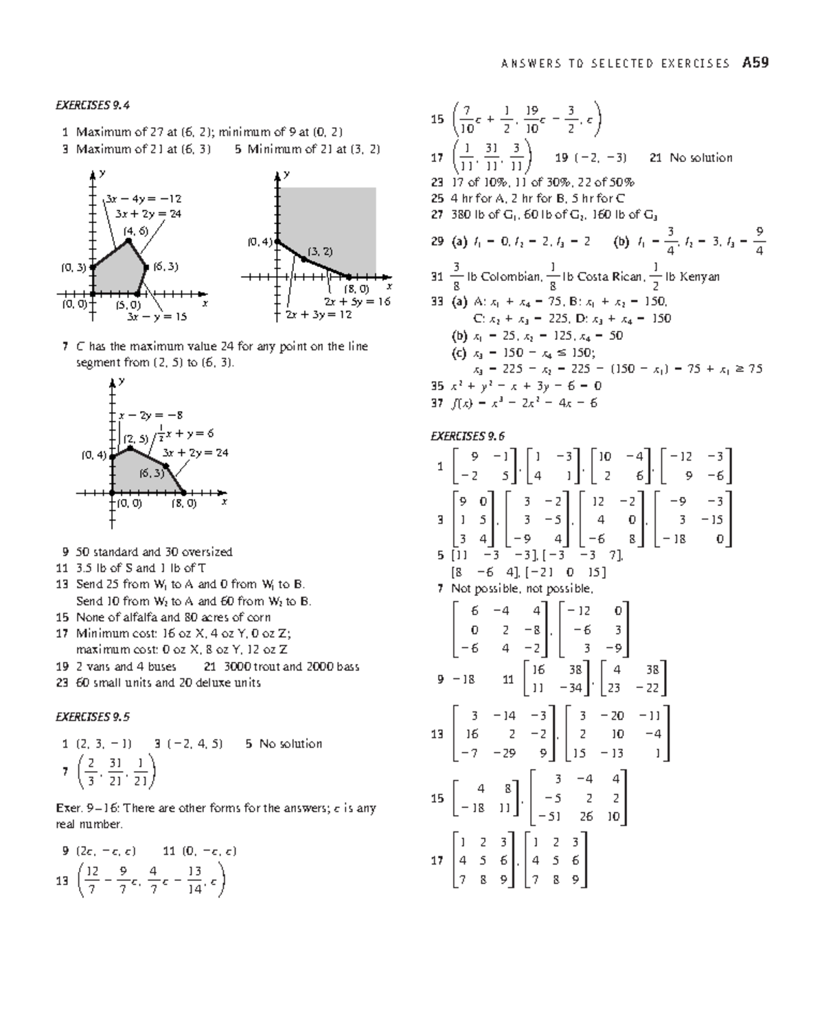 Algebra and Trigonometry with Analytic Geometry-89 - ####### EXERCISES ...