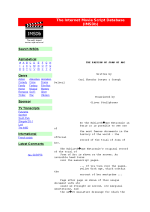 Reservoir dogs script - October 22, 1990 - This movie is dedicated to ...