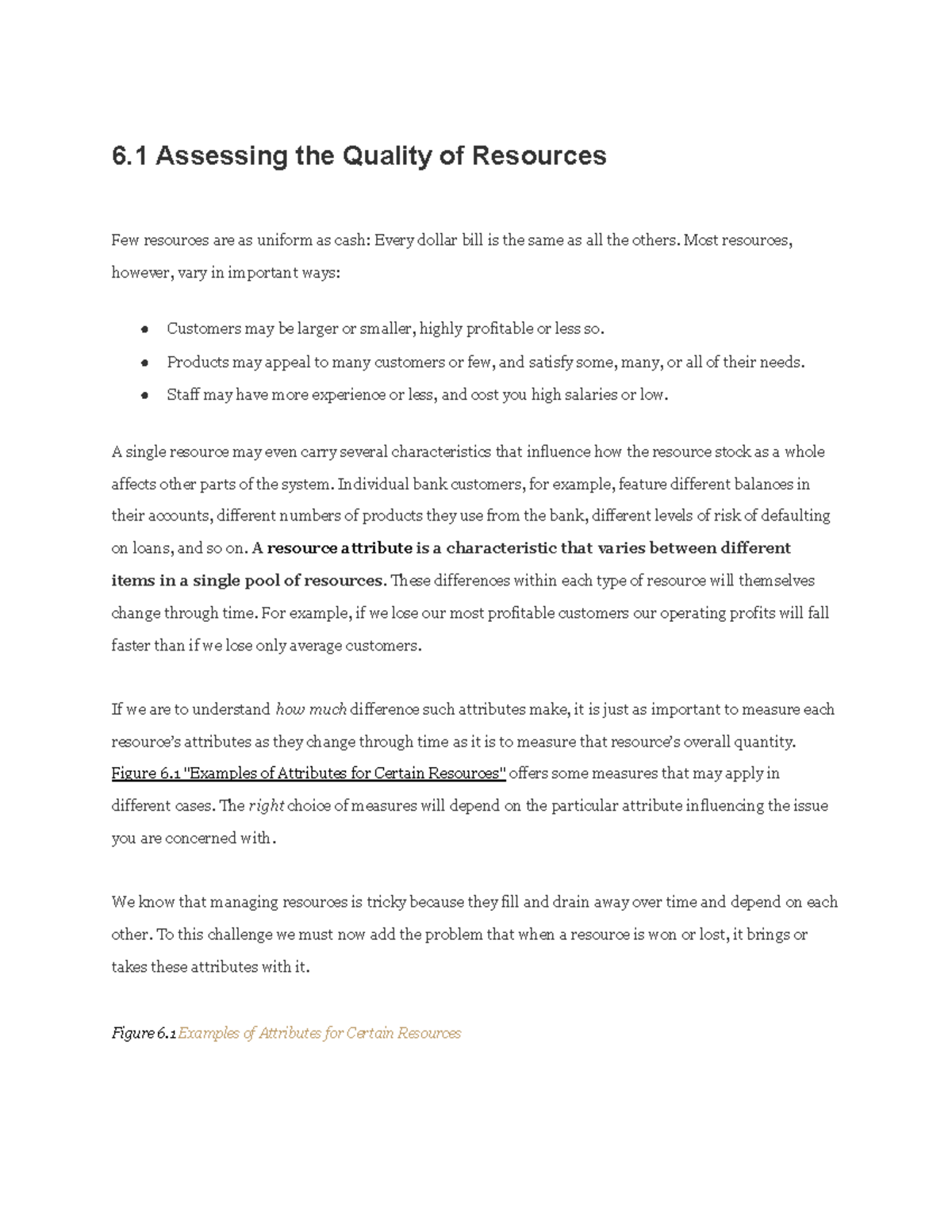 6.1 Assessing the Quality of Resources - 6 Assessing the Quality of ...