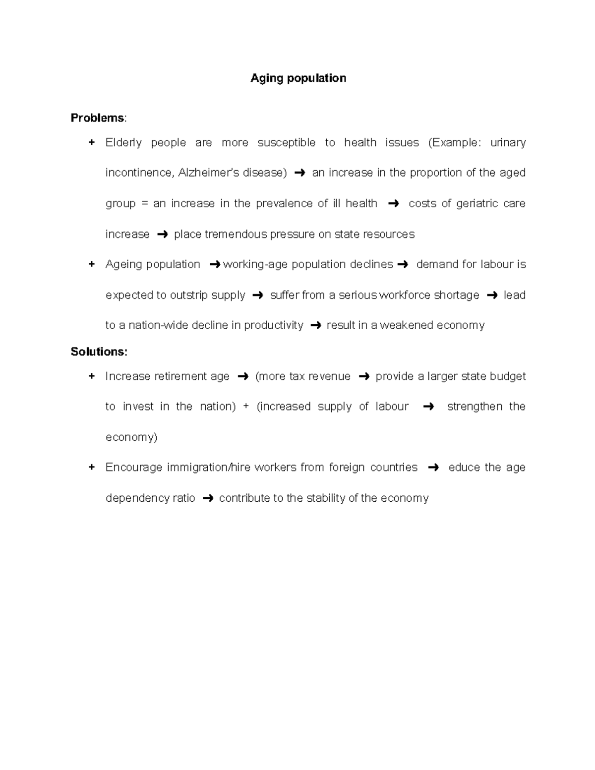 Collocation - Subtopics - Cities-3 - Aging population Problems ...