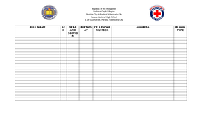TLE-CLUB-2023 - For club - Republic of the Philippines National Capital ...