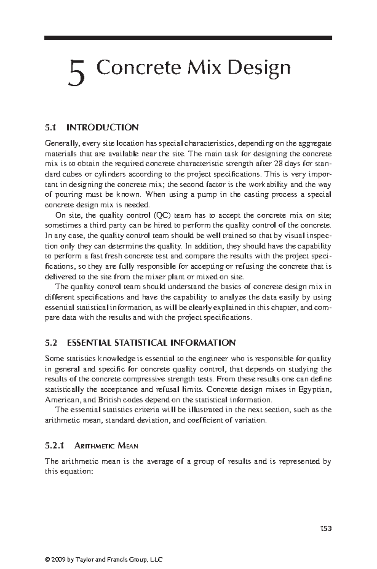 Concrete Mix Design - ####### 153 5 Concrete Mix Design 5 IntRoductIon ...