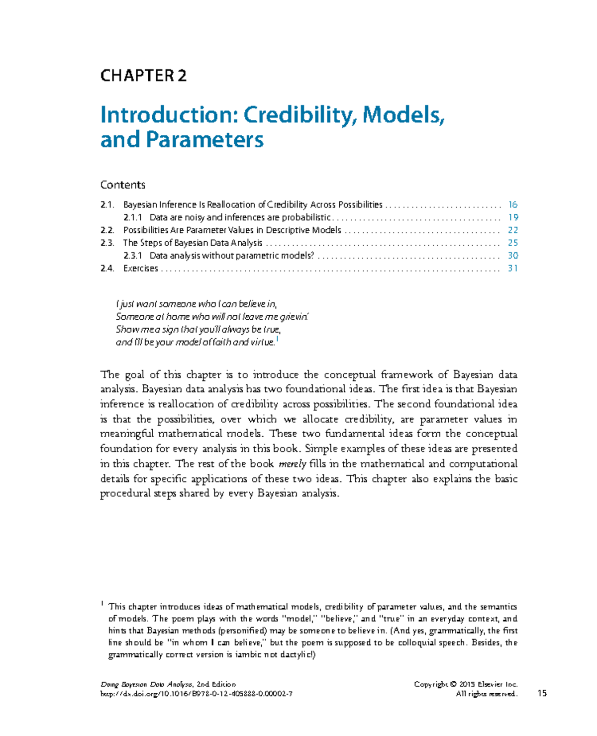 Chapter 2 Introduction Credibility Models A 2015 Doing Bayesian Data An Chapter Introduction