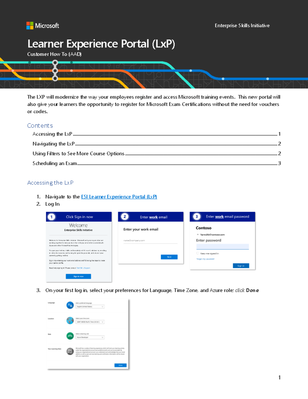 Azure ESI Process Guide - The LXP will modernize the way your employees ...