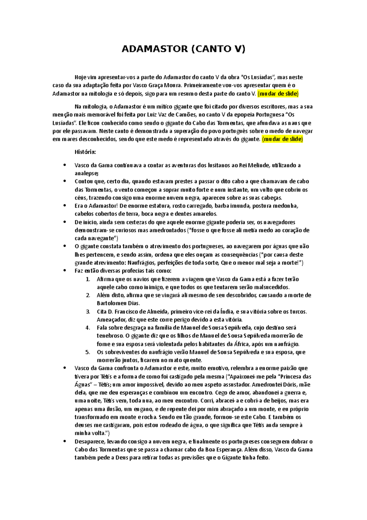 Adamastor - Primeiramente vou-vos apresentar quem é o Adamastor na ...