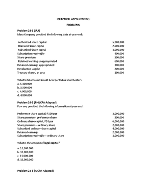 Questionnaire for water shortage in brgy. bagong silang - THE CAUSE OF ...