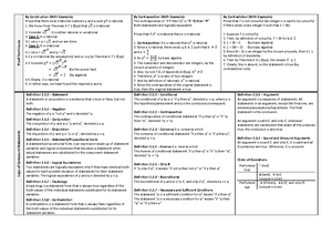CS1231 final cheatsheet - CS1231 Final Cheatsheet Chapter 7 Functions ...
