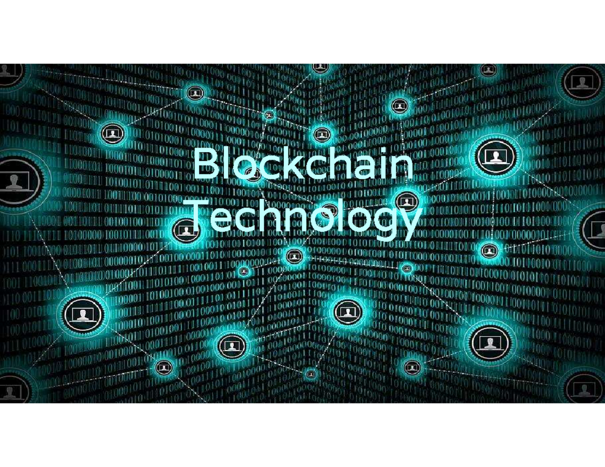 Blockchain technology in real world uses - Blockchain Technology ...