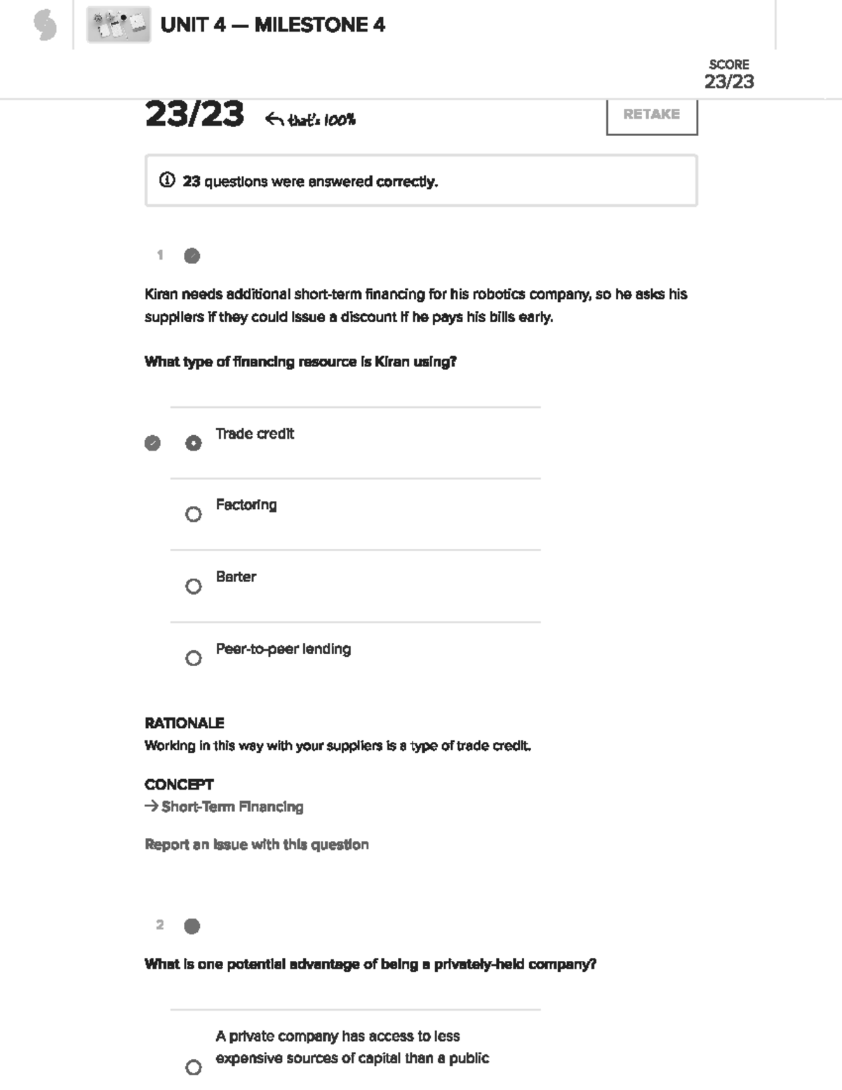 Unit 4 Milestone 4 - FIN320 - Studocu