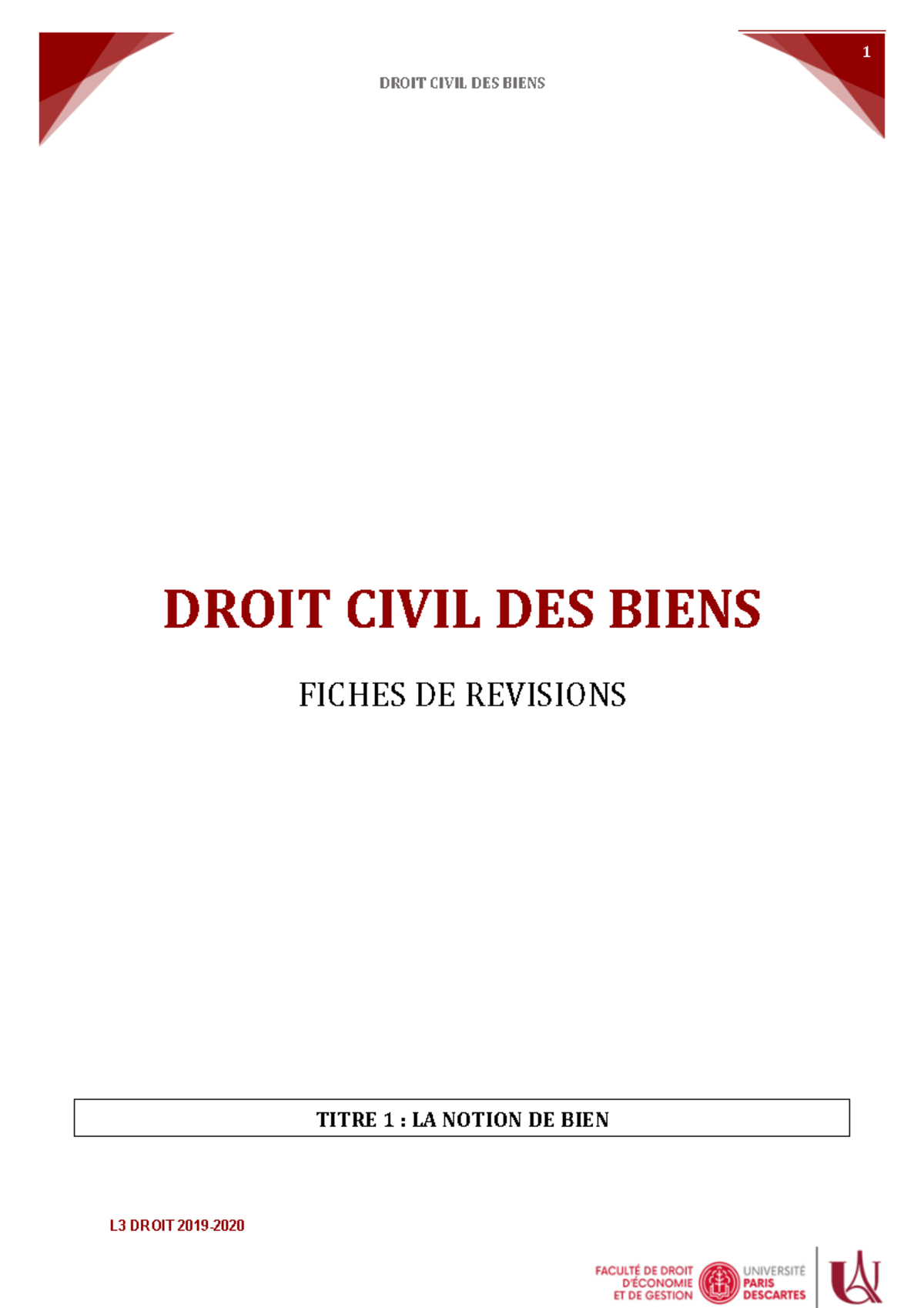 DCB - Fiches DE Revision - Warning: Error during font loading: XMLHttpRequest is not defined ...