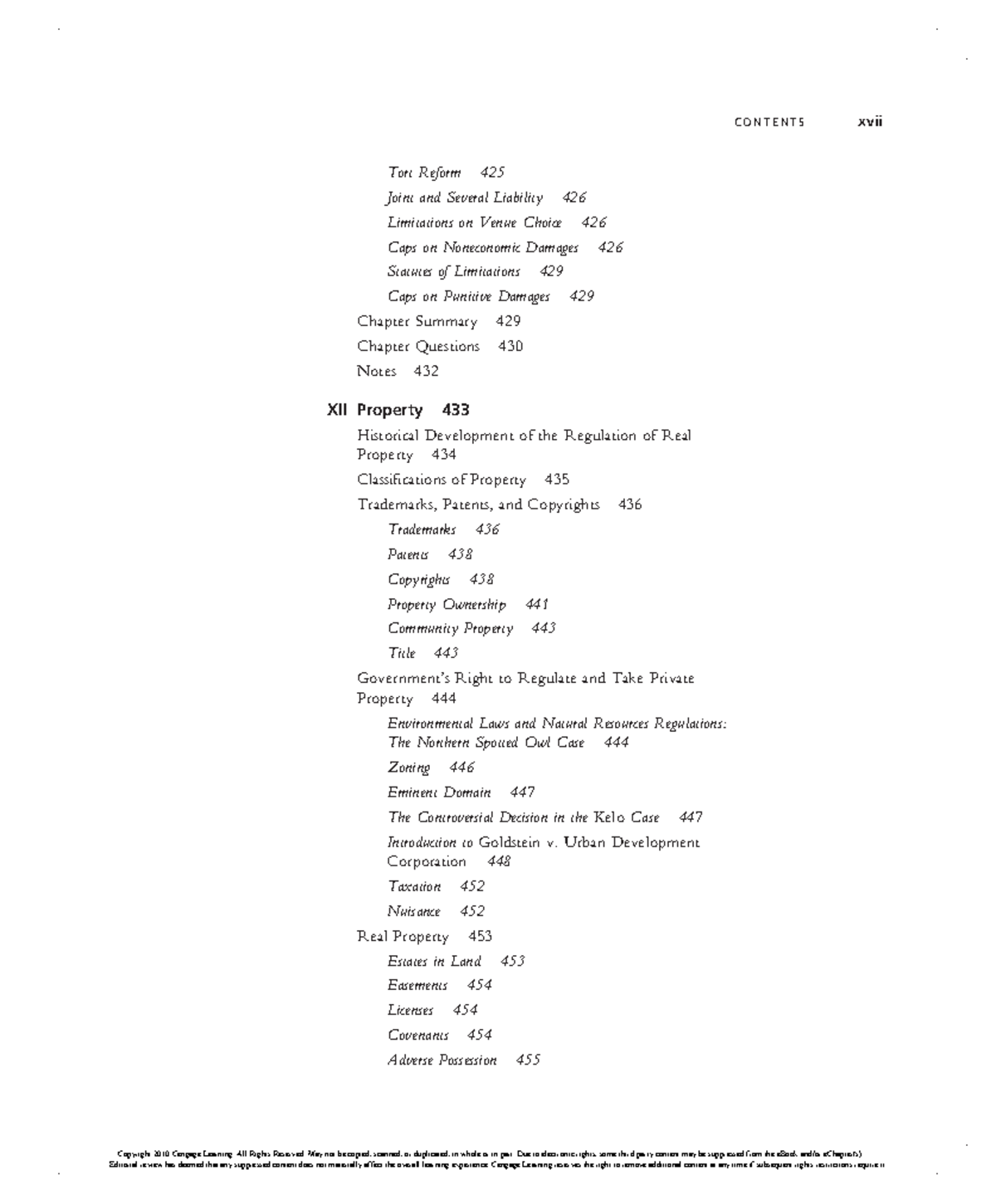 Law-7 - n/a - Historical Development of the Regulation of Real C O N T E N T S xvii xviii C O N ...