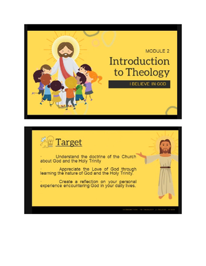 Lesson 4 - Social Teachings OF THE Church - LESSON 4 SOCIAL TEACHINGS ...